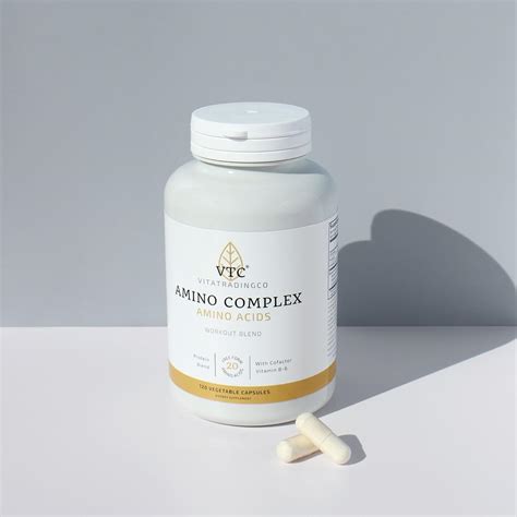 Vtc Vitatradingco Amino Complex Protein Blend 20 Free Form Peptide