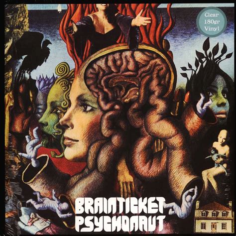 Brainticket Psychonaut Clear Vinyl Edition Vinyl Lp 1971 Eu