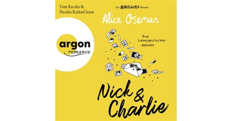 Nick Und Charlie Alice Oseman Argon Hörbuch