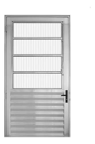 Puerta Basculante De Aluminio Hale 210 X 70 Cm Lado Derecho
