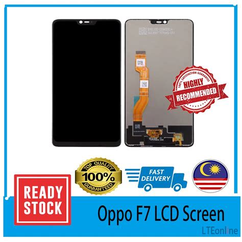 LTEonline Oppo F LCD Screen With Touch Digitizer Shopee Malaysia