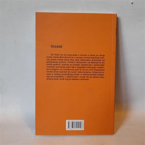 Incest Nada MarinkoviĆ Novo 70626905
