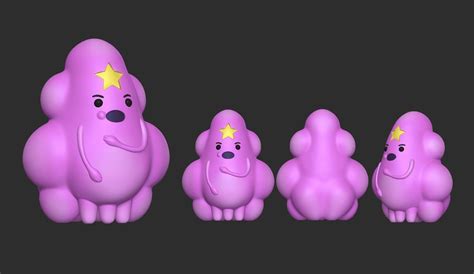 Lumpy Space Princess Lmp 3d Model 3d Printable Cgtrader