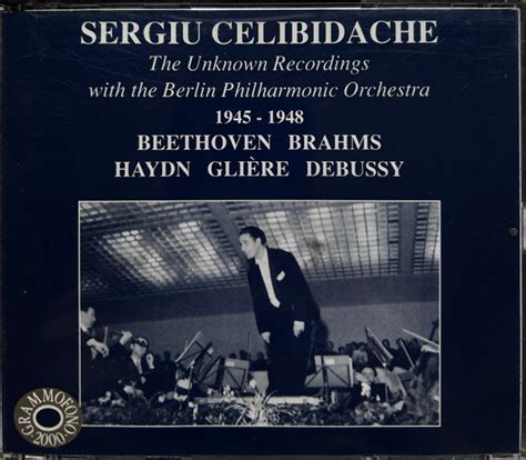 Sergiu Celibidache Beethoven Brahms Haydn Glière Debussy