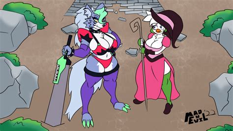 Rule 34 2d 2d Artwork 2d Artwork 2girls Big Breasts Breasts Claws