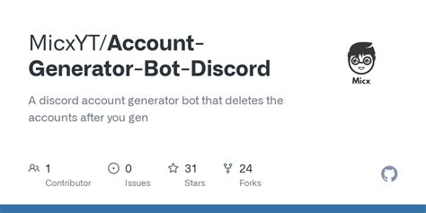 github micxyt account generator bot discord a discord account