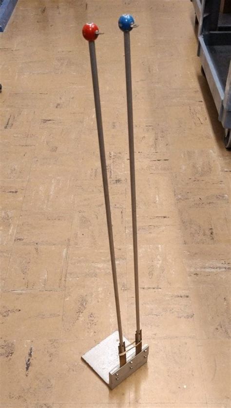 3a7041 Coupled Upside Down Pendula Dartmouth Physics And Astronomy Demos