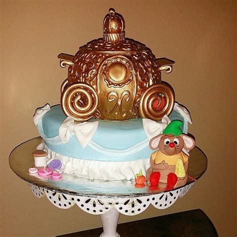 Cinderella Cake From The 2015 New Release Carriage Is A Cake Too