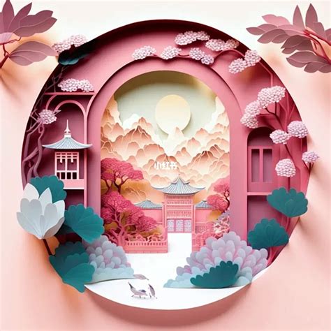 中式非遗剪纸，小仙女们‍♀️可以评选啦 花瓣网