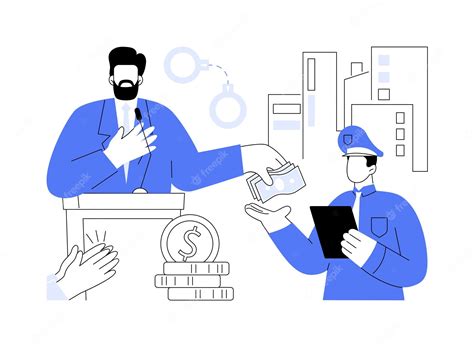 Premium Vector Political Corruption Abstract Concept Vector Illustration