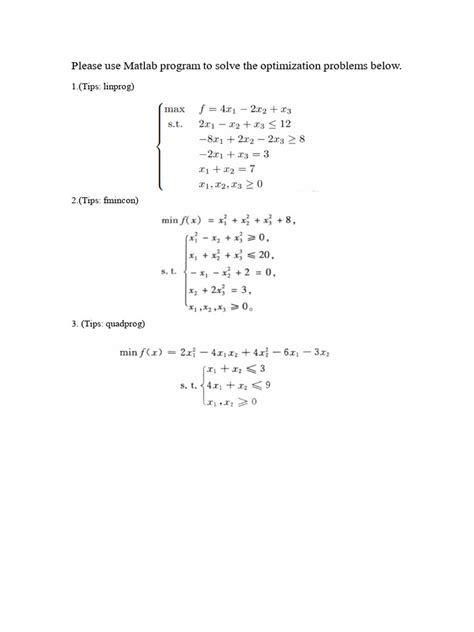 Matlab Homework Pdf