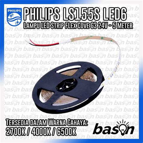 Jual Philips Ls155s Ip20 600lmm 5meter 24volt Led Strip Dimmable