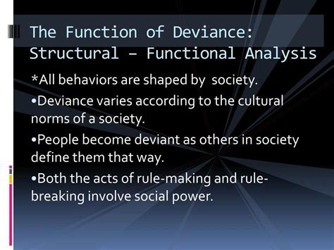 Ppt Sociology Deviance Powerpoint Presentation Free Download Id