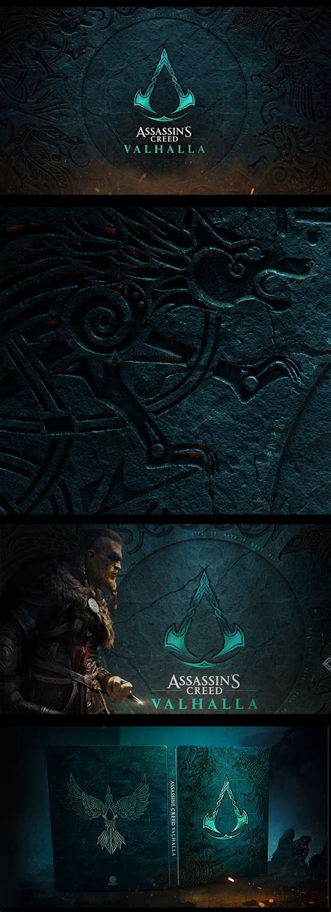 Assassins Creed Valhalla Marketing Elements Behance