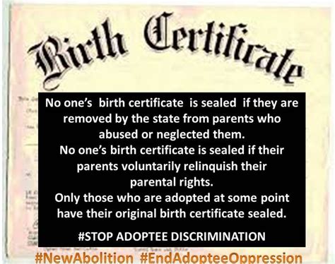 Should Adult Adoptees Have Access To Their Birth Records Adoption