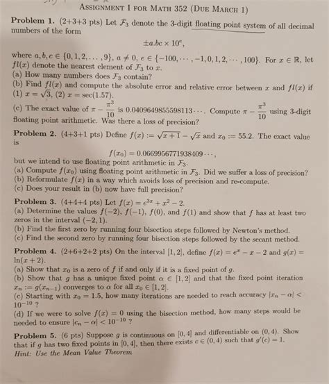 solved problem 1 2 3 3 pts let f3 denote the 3 digit