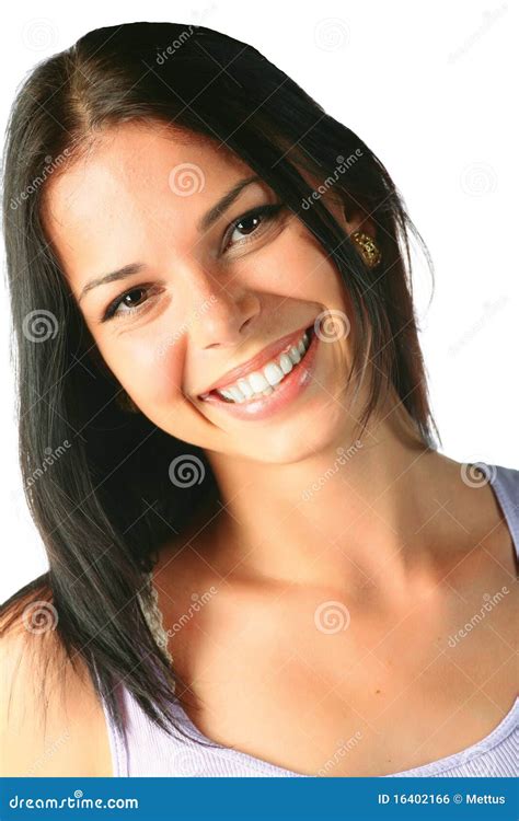 Cute Brunette Stock Photo Image Of Beautiful Attractive 16402166