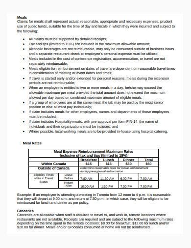 Free 10 Consultant Expense Report Samples In Pdf Ms Word