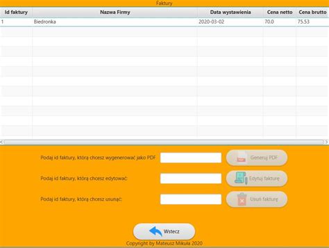 GitHub Dimikulin Invoice Generation Program The Program Is Created To Issue Invoices We Can