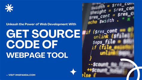 “unlocking website secrets explore the source code with imgpanda s get