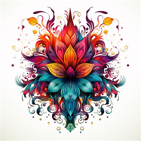 Psychedelisches Pilz Tattoo Psychedelisches Pilz Mandala Heilige