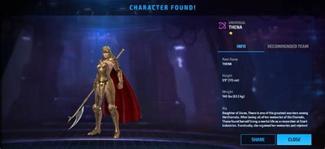Thena Unlocked 🔓 Marvel Future Fight