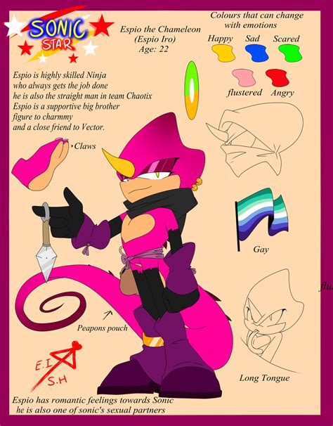 Sonic Star Espio Iro By Xxblueravenxxx On Deviantart