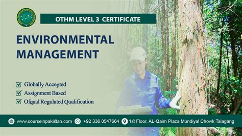 Othm Level 3 International Certificate In Environmental Management In