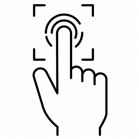 Fingerprint Identity Recognition Scan Scanner Scanning Icon Download On Iconfinder