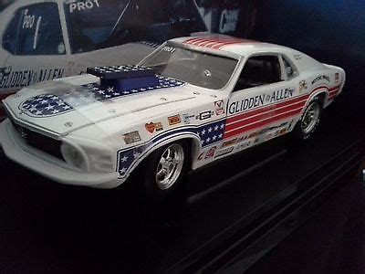 1 18 Bob Glidden 1970 Pro Stock Mustang Ertl 523539116