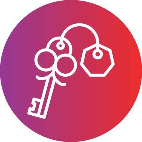 Premium Vector A Red And Purple Sign That Says Key