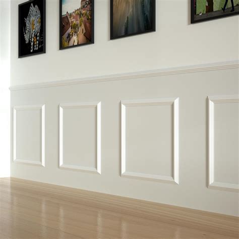 Wainscoting Panels Peel And Stick 4 Bottom Frame Enhance Your Home With Elegance