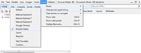 Discover The F12 Developer Tools In Ie9 Creative Bloq Discover The F12 Developer Tools In Ie9 Creative Bloq