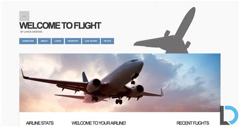 Flight Free Phpvms Template Released Releases Phpvms