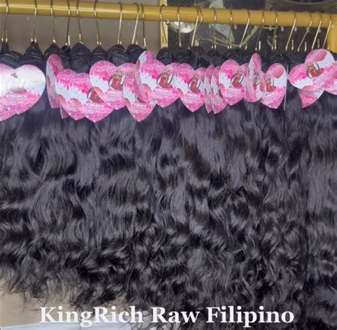 100 Raw Filipino Wavy Hair Kingrich Virgin Hair And Beauty