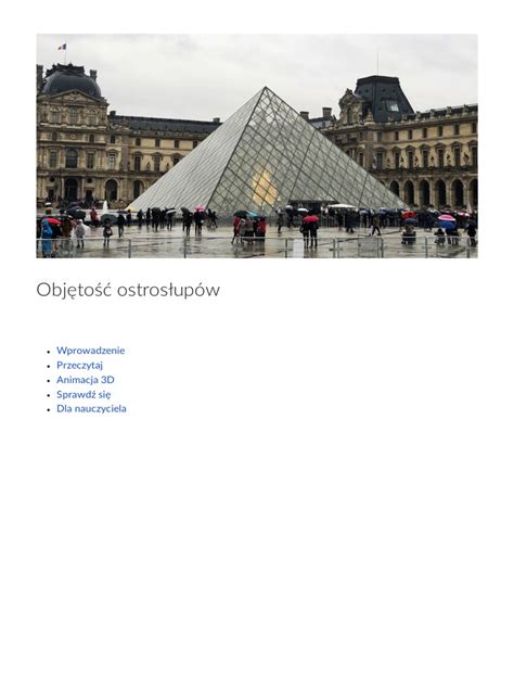Objetosc Ostroslupow Pdf