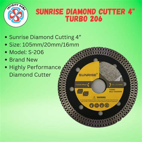 Sunrise Diamond Cutter 4 206 Lazada Ph