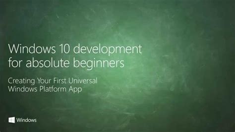 Uwp 002 Creating Your First Universal Windows Platform App Youtube