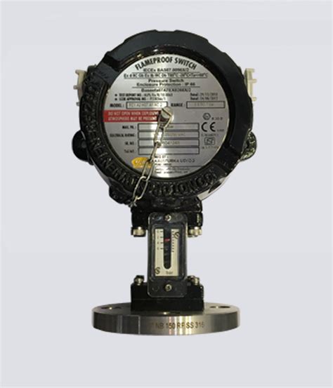 Flameproof Pressure Switches Supplier And Manufacture In India