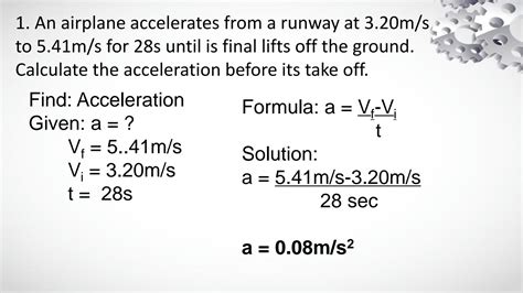 Solution Physics Kinematics Equation Studypool