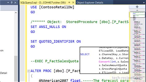 SSMS Productivity Tips Tricks SQL Server Management Studio Part