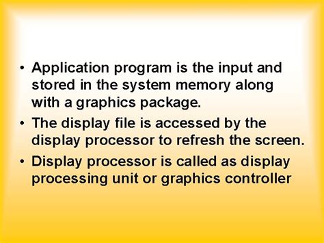 Objectives Differentiate Between Raster Scan Display And Random