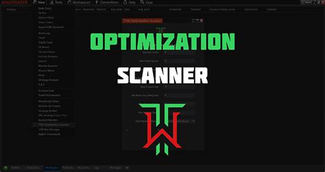 Optimization Scanner Thetraderswarehouse