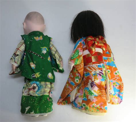 Yahooオークション 市松人形 男の子 女の子