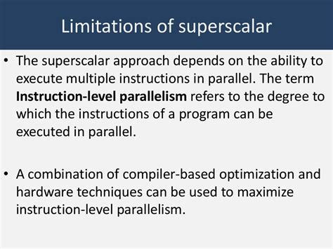 Superscalar And Superpipeline Processor