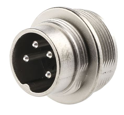 Amphenol Panel Mount Connector 4 Contacts Plug Rs Components Indonesia