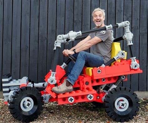 Making A Ride On Lego Dune Buggy