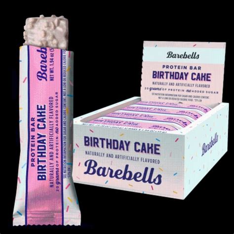 Barebells Birthday Cake Protein Bar 194 Oz Kroger