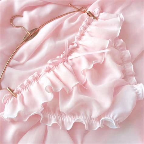 Ruffled Open Crotch Sissy Panties Chastityx