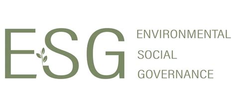 생태 배너를 위한 간단한 글꼴로 된 Esg 글자 편지 Esg 환경 사회 및 거버넌스 프리미엄 벡터